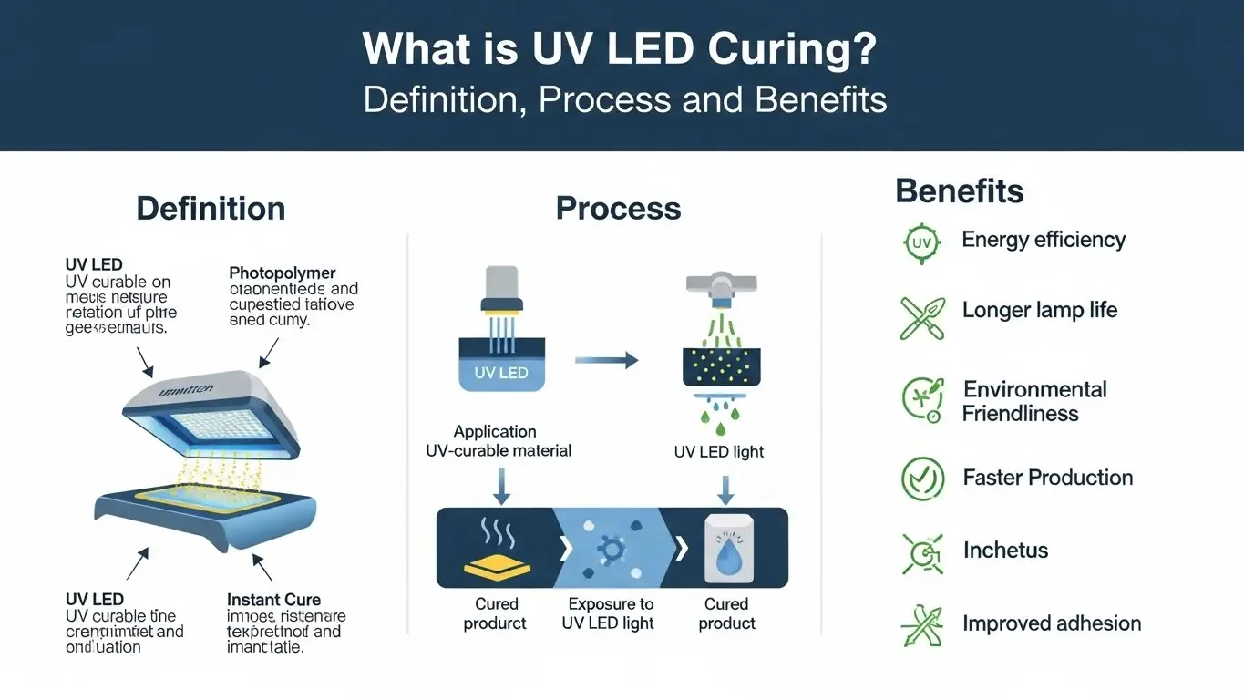 What Is UV LED Curing? Definition, Process, and Benefits