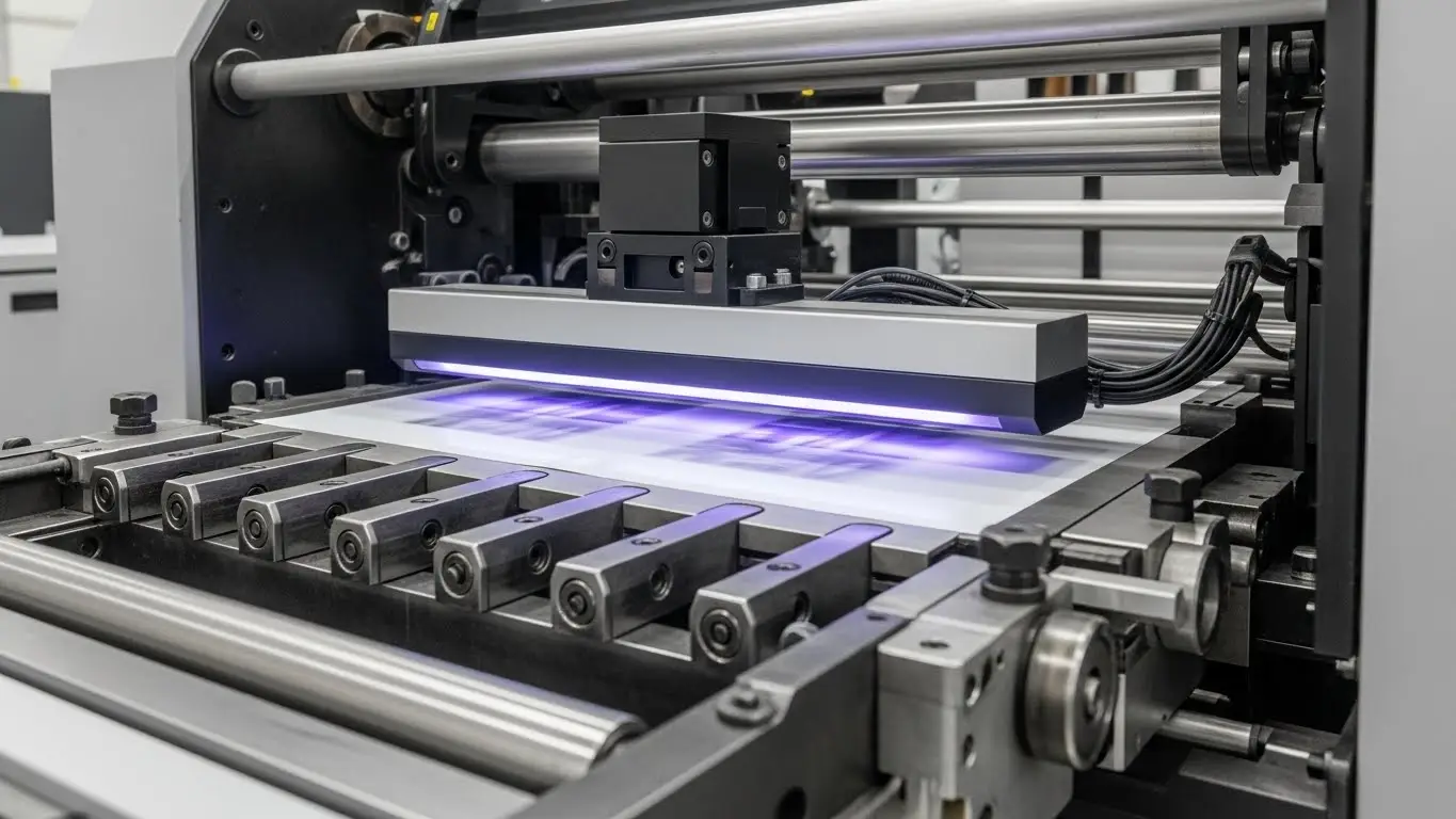 How LED UV Curing Works on a Sheetfed Offset Press